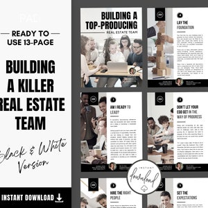 Real Estate Recruiting MEGA Bundle: Realtor Onboarding CANVA Template ...