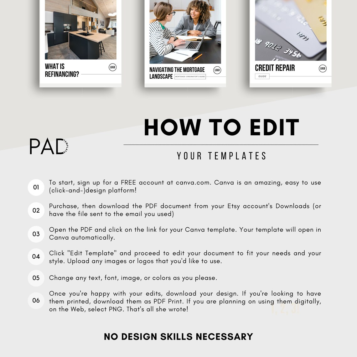 Loan Officer Marketing Kit: Canva Templates & Social Media (digital ...