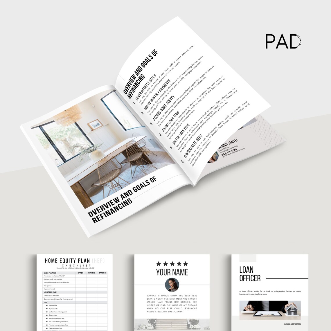 Loan Officer Marketing Kit: Canva Templates & Social Media (digital ...
