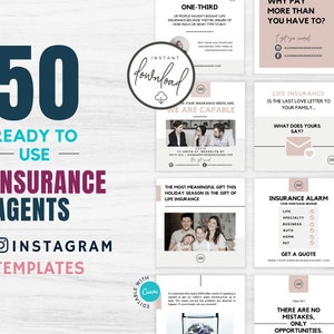 50 Insurance Broker Posts | Insurance Agent Instagram Posts | Life ...
