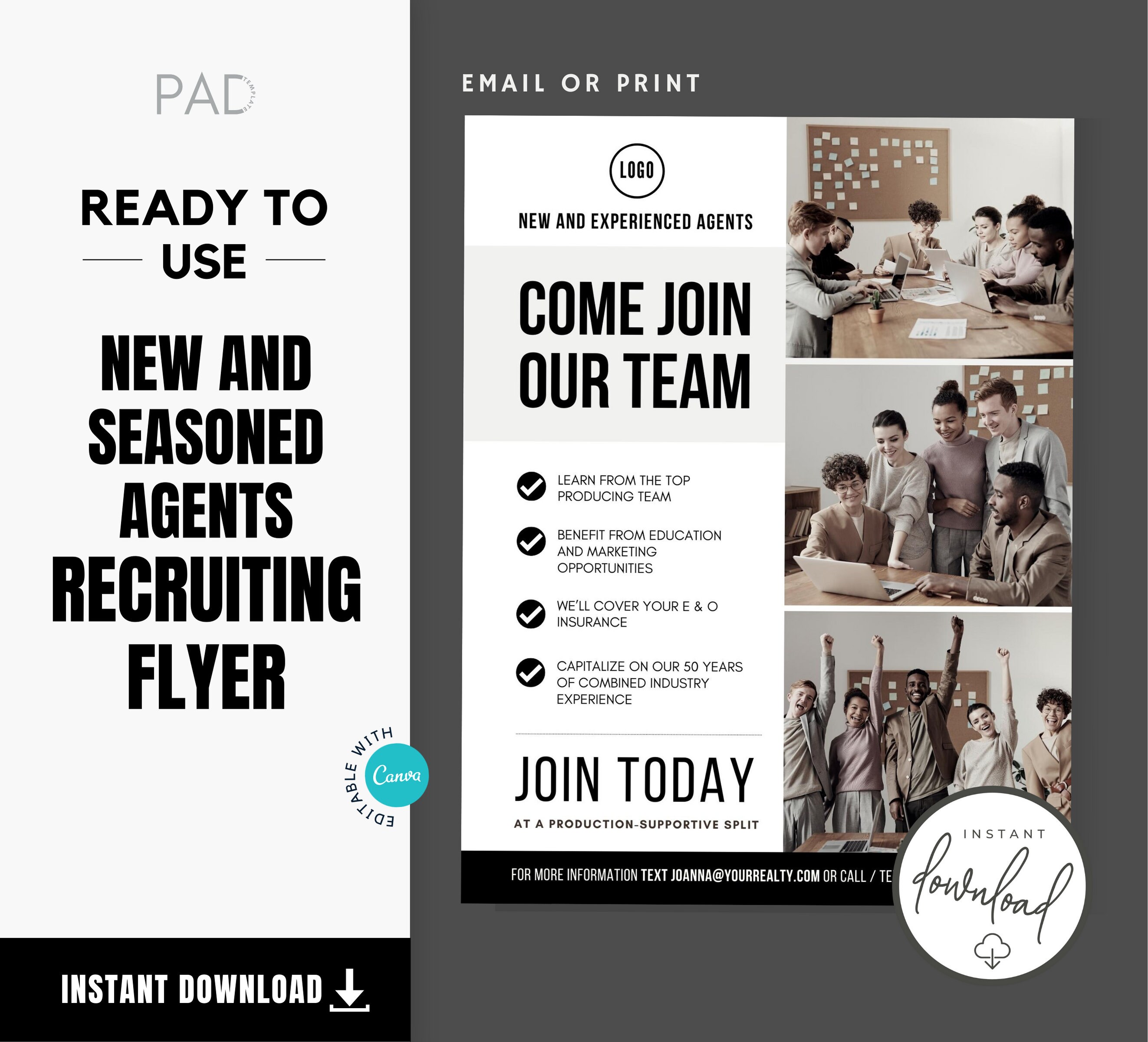 VIP Real Estate Team Building Bundle Realtor Hiring Real - Etsy