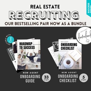 Real Estate Onboarding Bundle: Realtor Hiring Kit (CANVA Editable ...