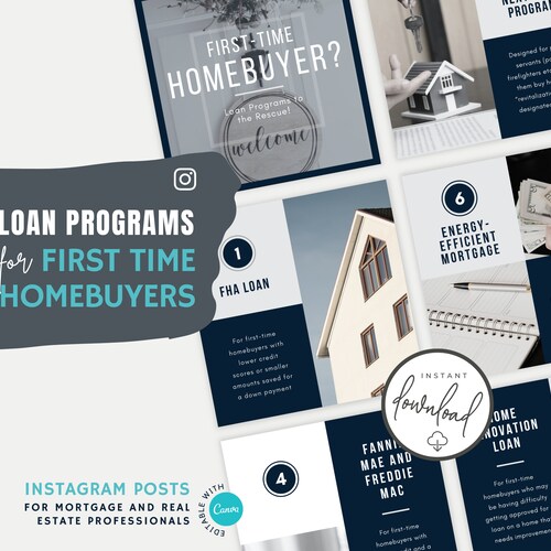 Instagram Posts for Mortgage Brokers: Mortgage Programs for - Etsy Instagram Posts for Mortgage Brokers: Mortgage Programs for - Etsy