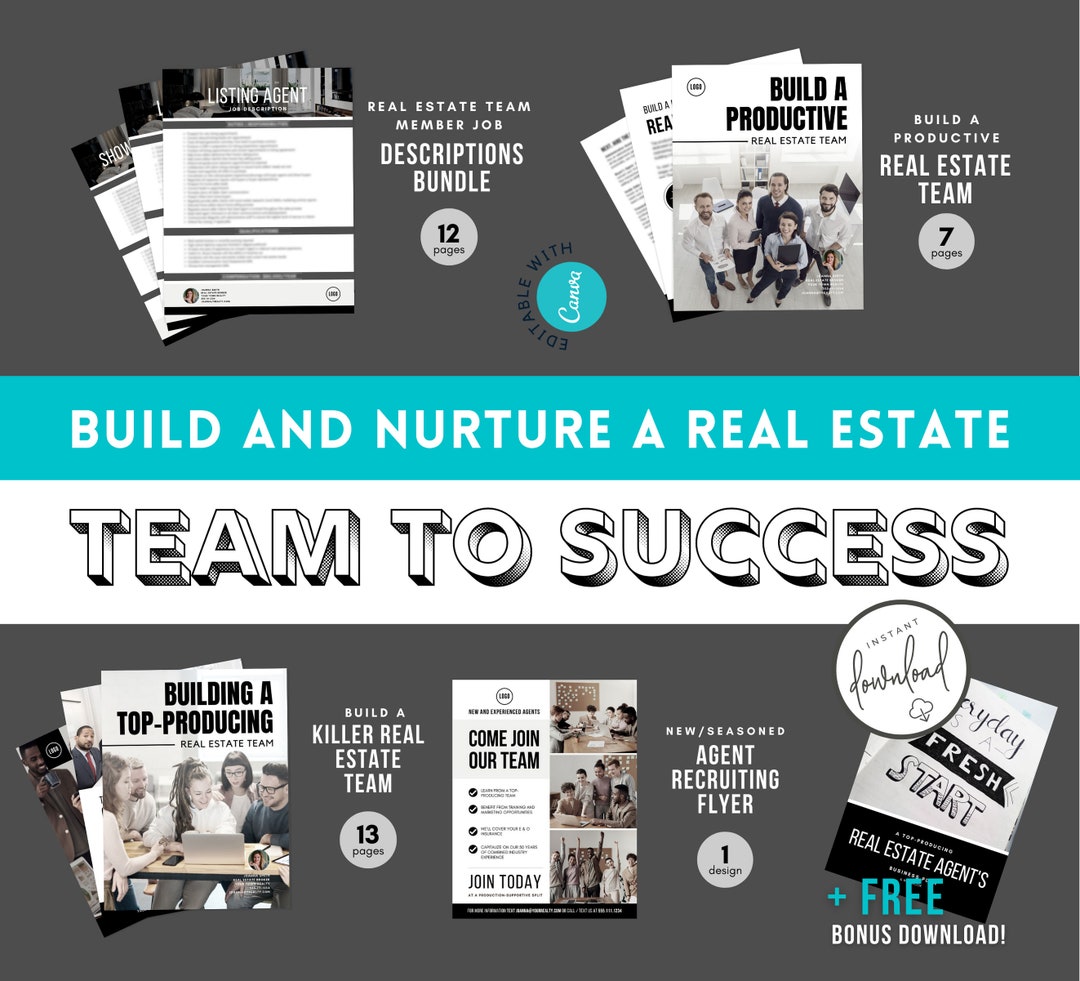 VIP Real Estate Team Building Bundle | Realtor Hiring | Real Estate ...