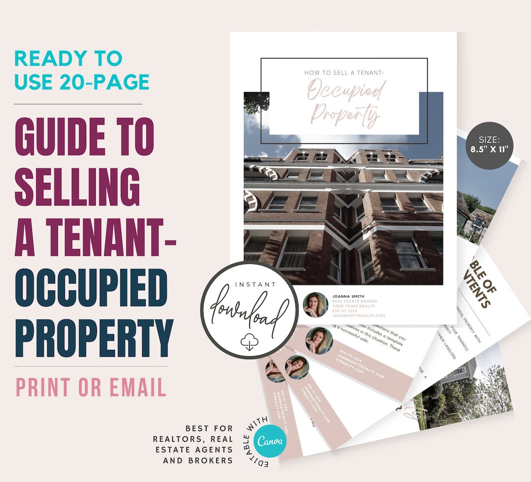 How to Sell a Tenant-occupied Rental Property Guide for Realtors and ...
