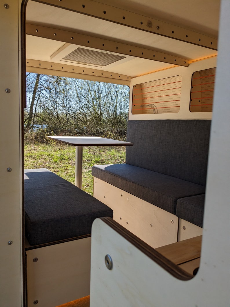 Modular Camper Conversion Made of Wood for Ford Transit – KIUBIQ ...