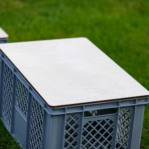 Wooden Lid for Euroboxes 600 X 400 X 18 Mm Natural Birch - Etsy UK