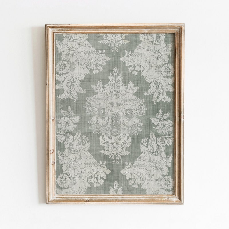 Damask Wall Art - Etsy