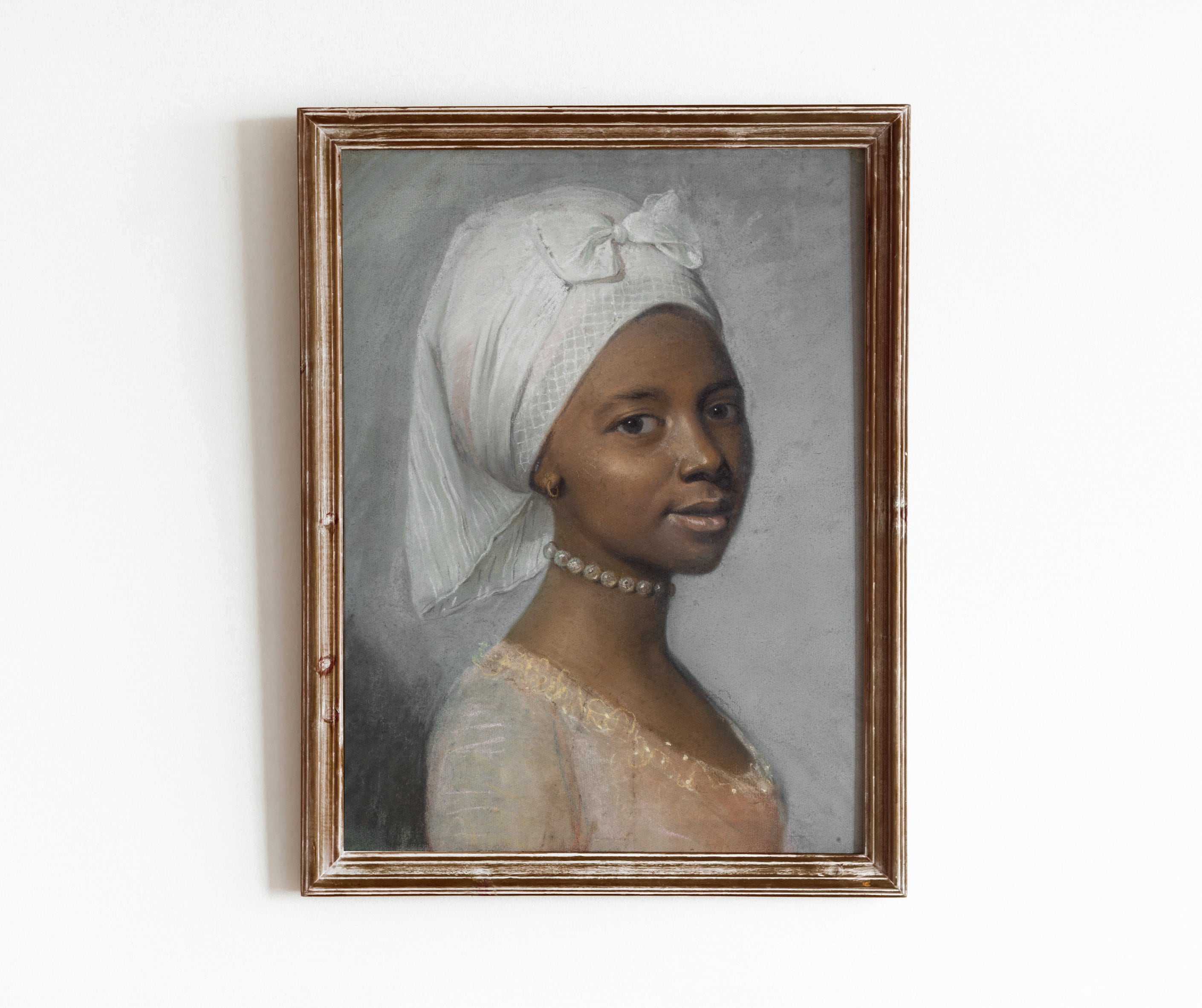 Framed Portrait Painting