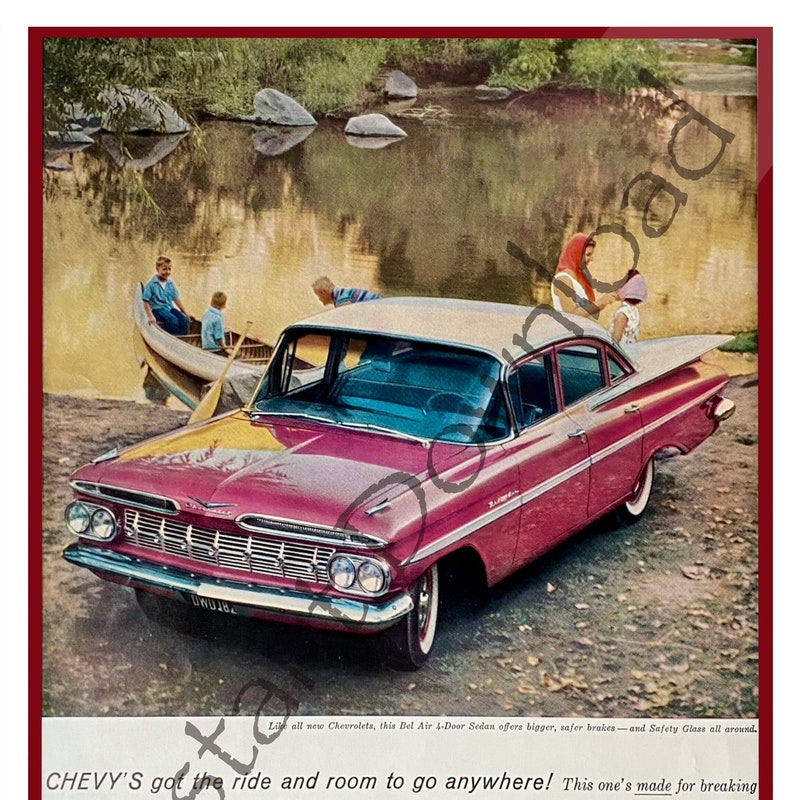 1959 Chevrolet - Etsy
