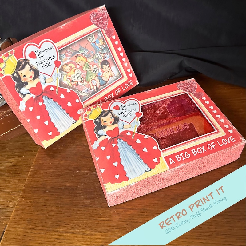 Valentine Boxes - Etsy