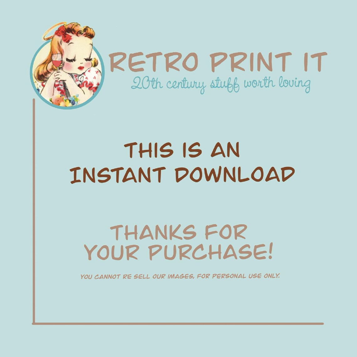 Printable Mid Century Vintage Rudolph Christmas Card Digital Download ...