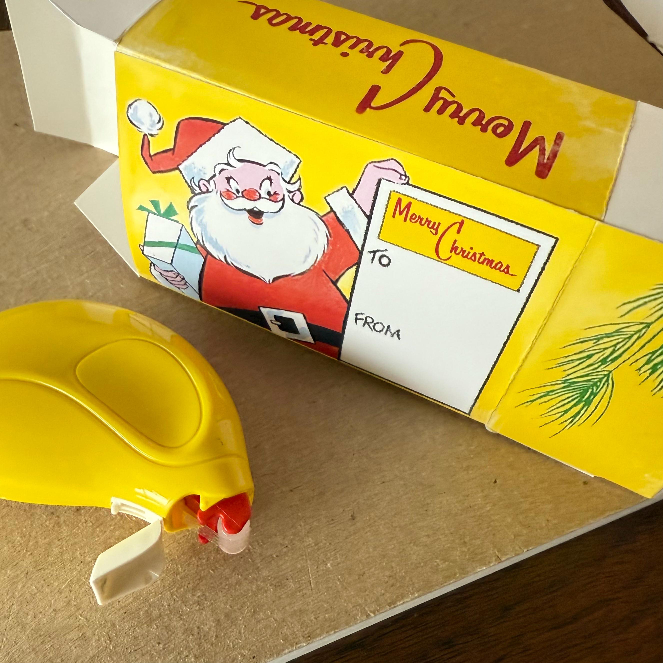 Printable Vintage Retro Santa Boxes, Set of 4 (digital Download) DIY ...