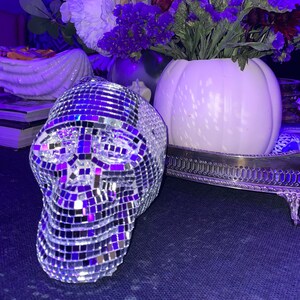 Disco Party Skull - Etsy