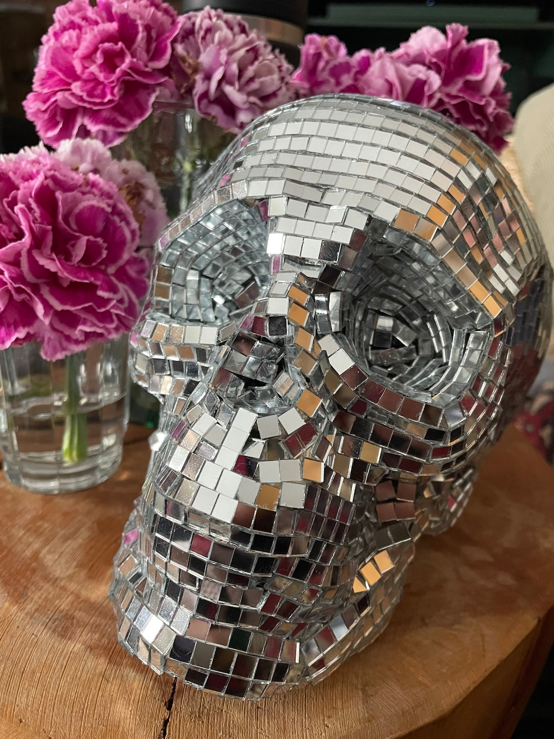 Disco Party Skull - Etsy