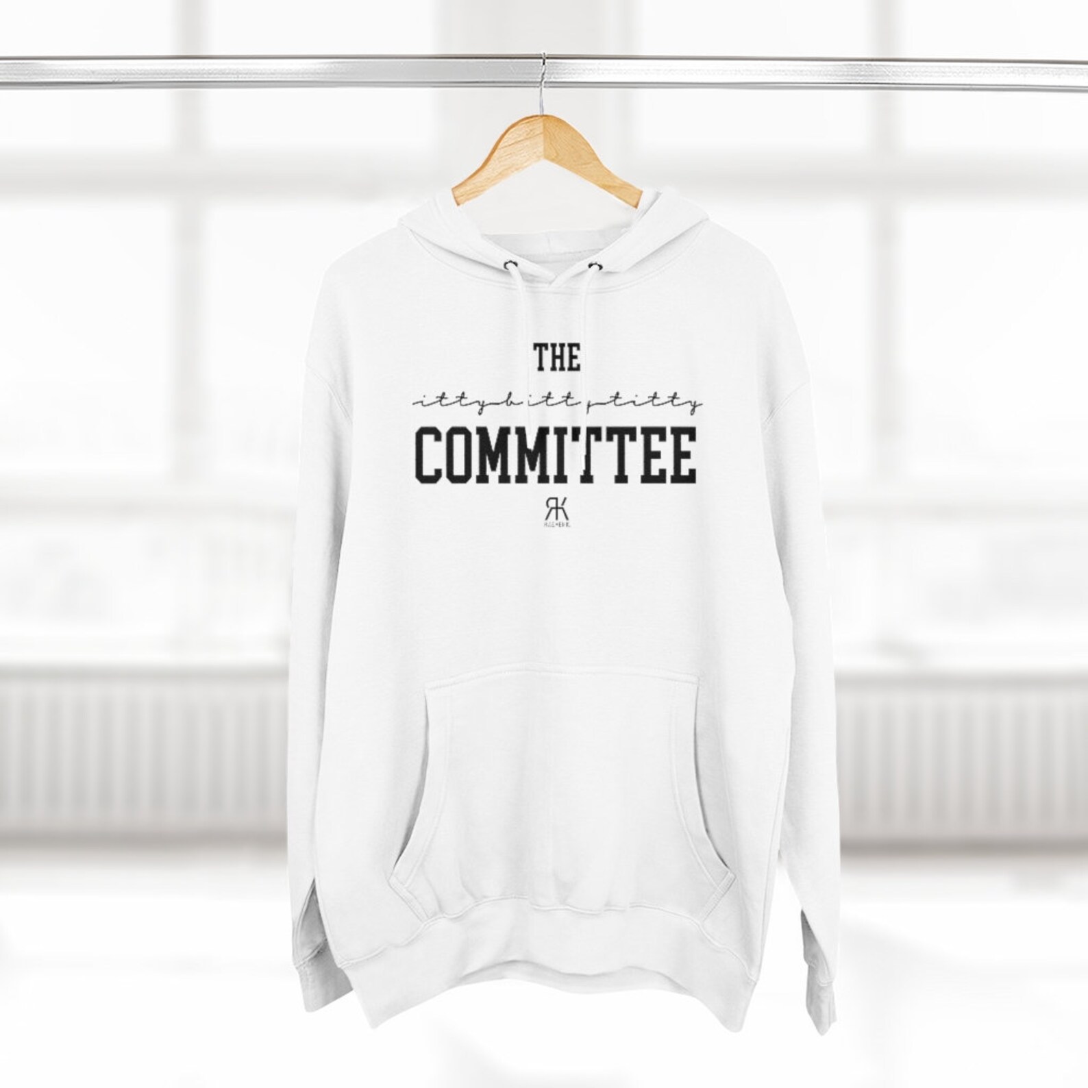 The Itty Bitty Titty Committee Premium Pullover Hoodie Black Etsy