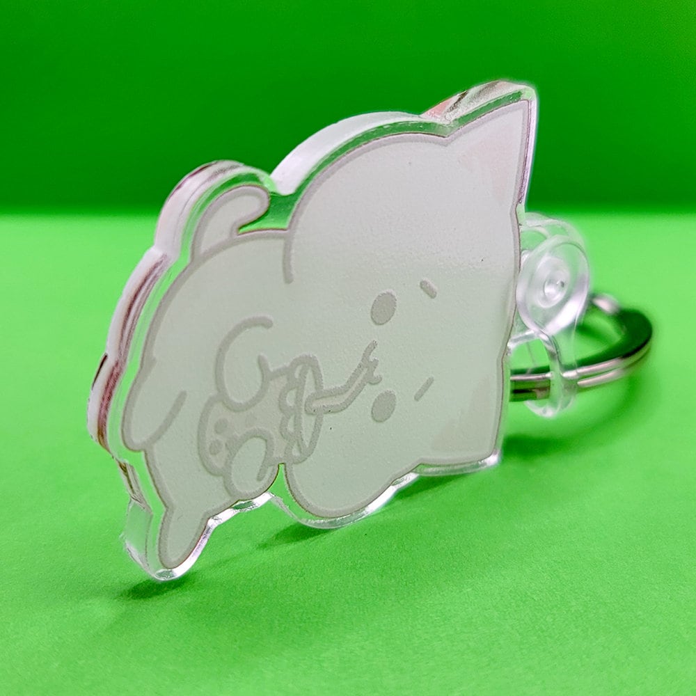 Bubble Tea Boba Cat Cute Acrylics Keychain - Etsy
