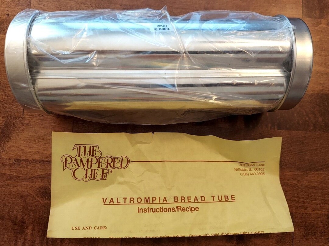 The Pampered Chef Bread Tube/heart Product #1560 Made in Chile New in ...
