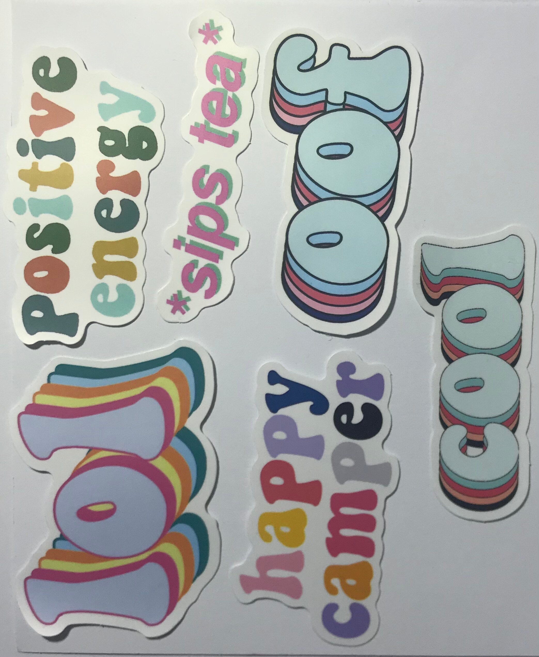 Text sticker pack : | Etsy