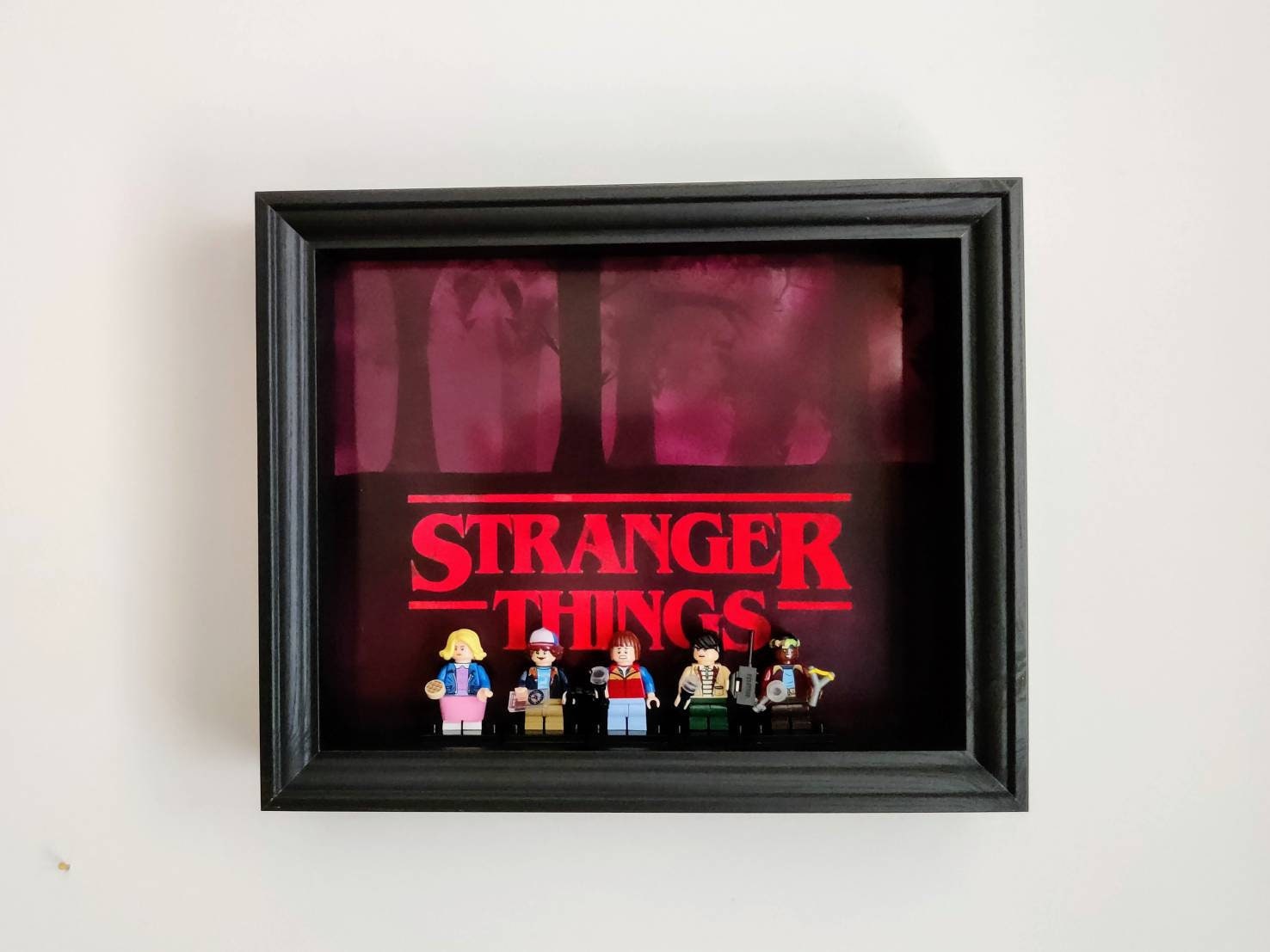 Stranger Things Minifigure Frame | Etsy