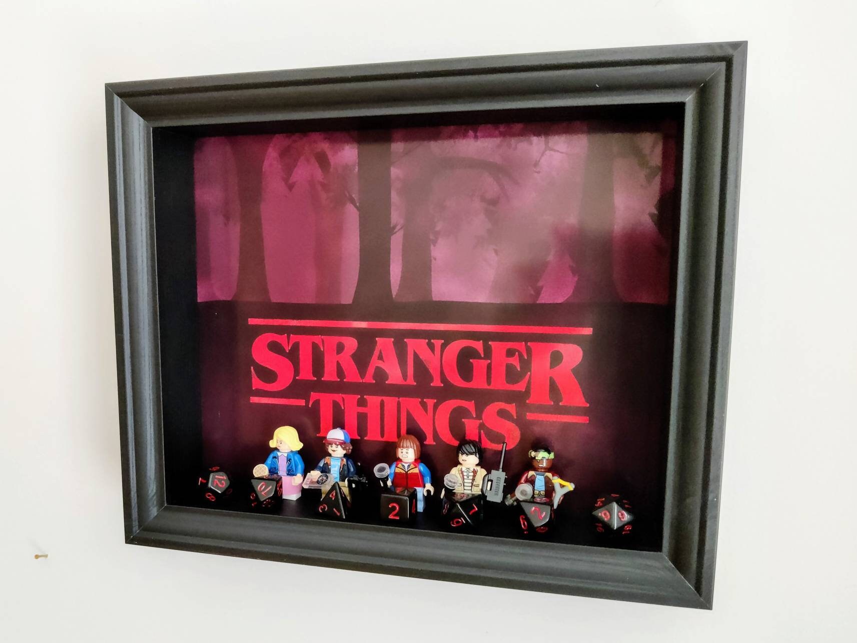Stranger Things Minifigure Frame | Etsy