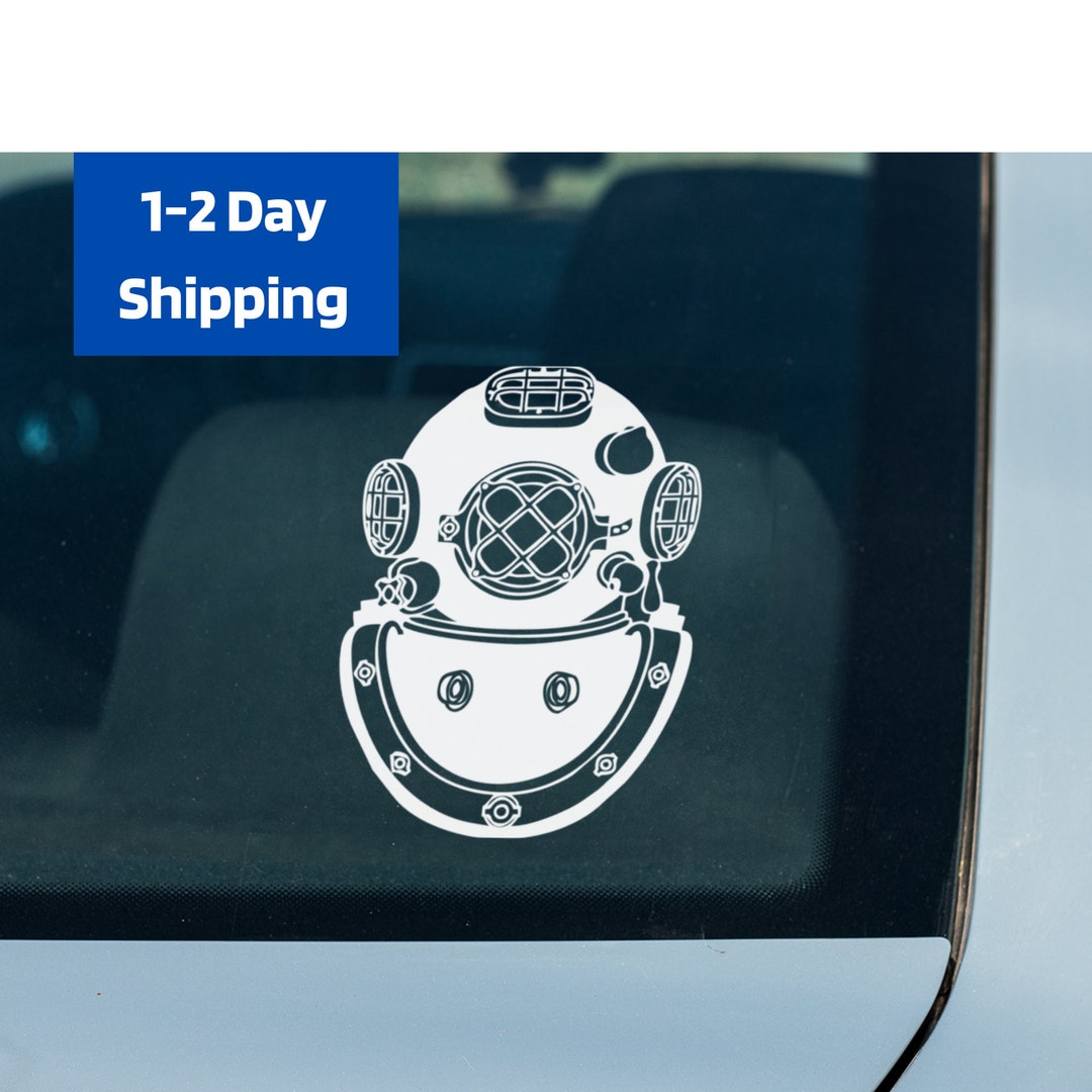 Markv Deep Sea Diver Vinyl Decal – US Navy Dive Sticker - Etsy
