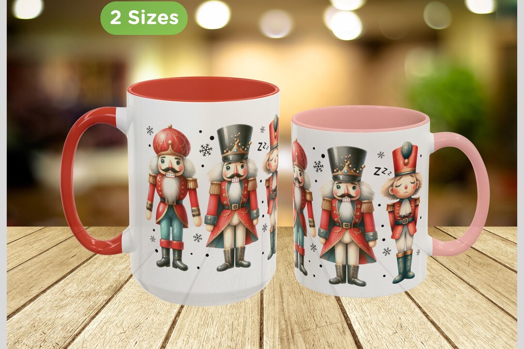 Nutcracker Christmas Mug Perfect Holiday Coffee Cup & Gift for Nutcracker Lovers Christmas Mug ...