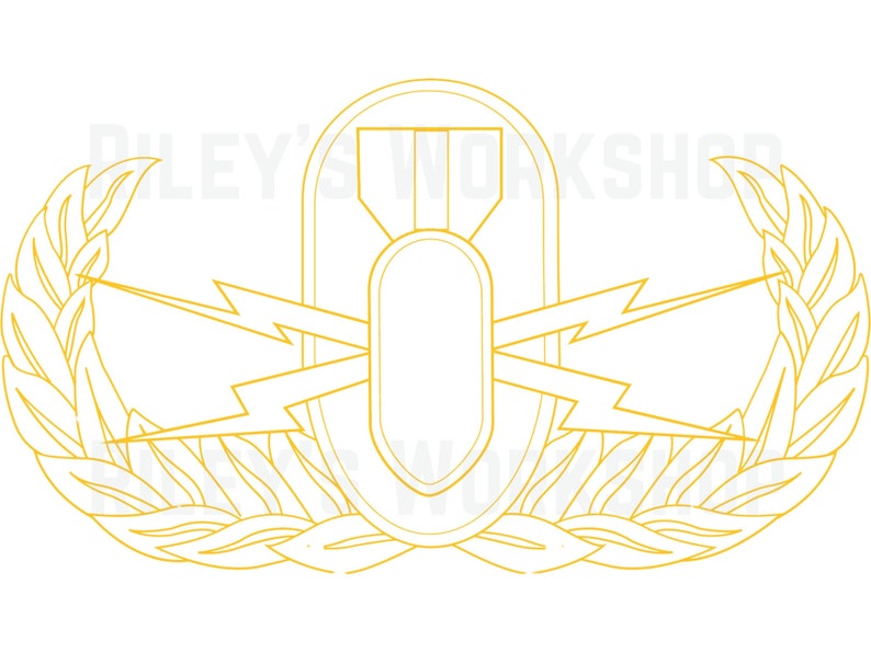 EOD Tech Basic Crab Pin Vinyl Decal Sticker for US Navy or Army or ...