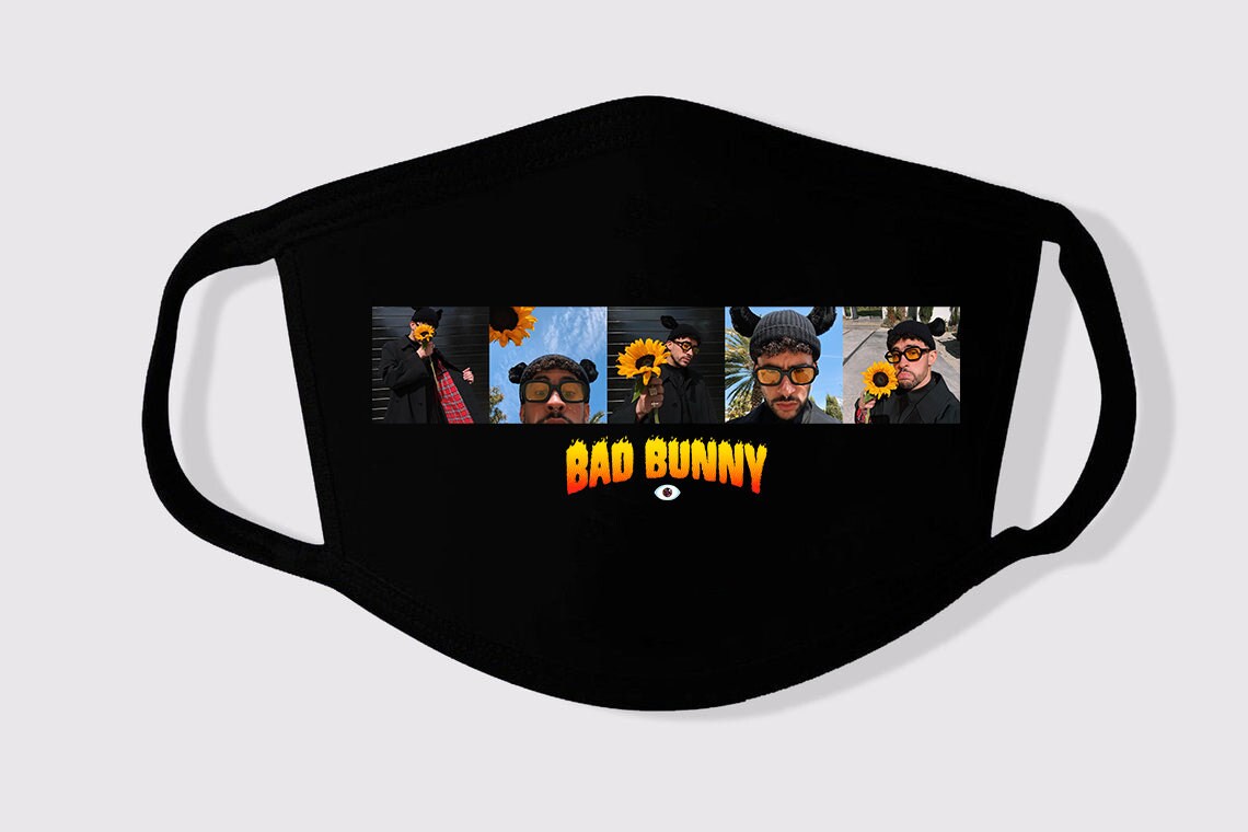 Bad Bunny Face Mask Bad Bunny Mask Bad Bunny YHLQMDLG | Etsy