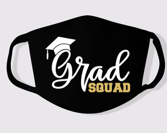 Graduation Face Mask | Etsy