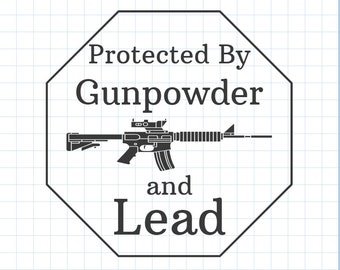 Gunpowder and Lead Svg - Etsy Canada