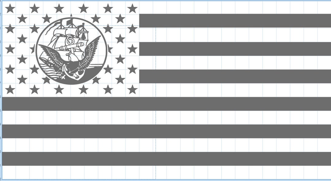 Navy Flag Svg - Etsy