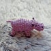 3D Bead Hippo - Etsy
