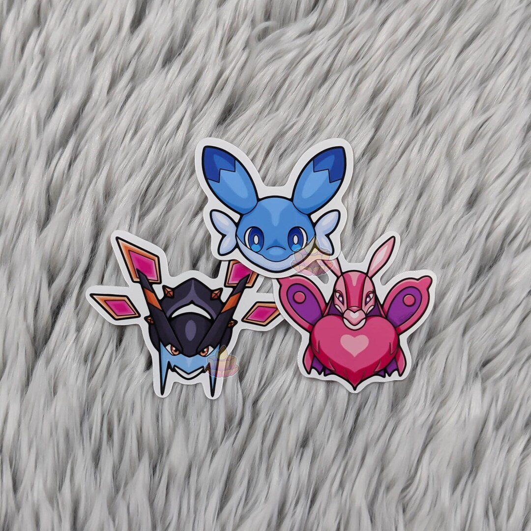 Palworld Inspired Chillet, Lovander, and Jetragon Vinyl Stickers - Etsy
