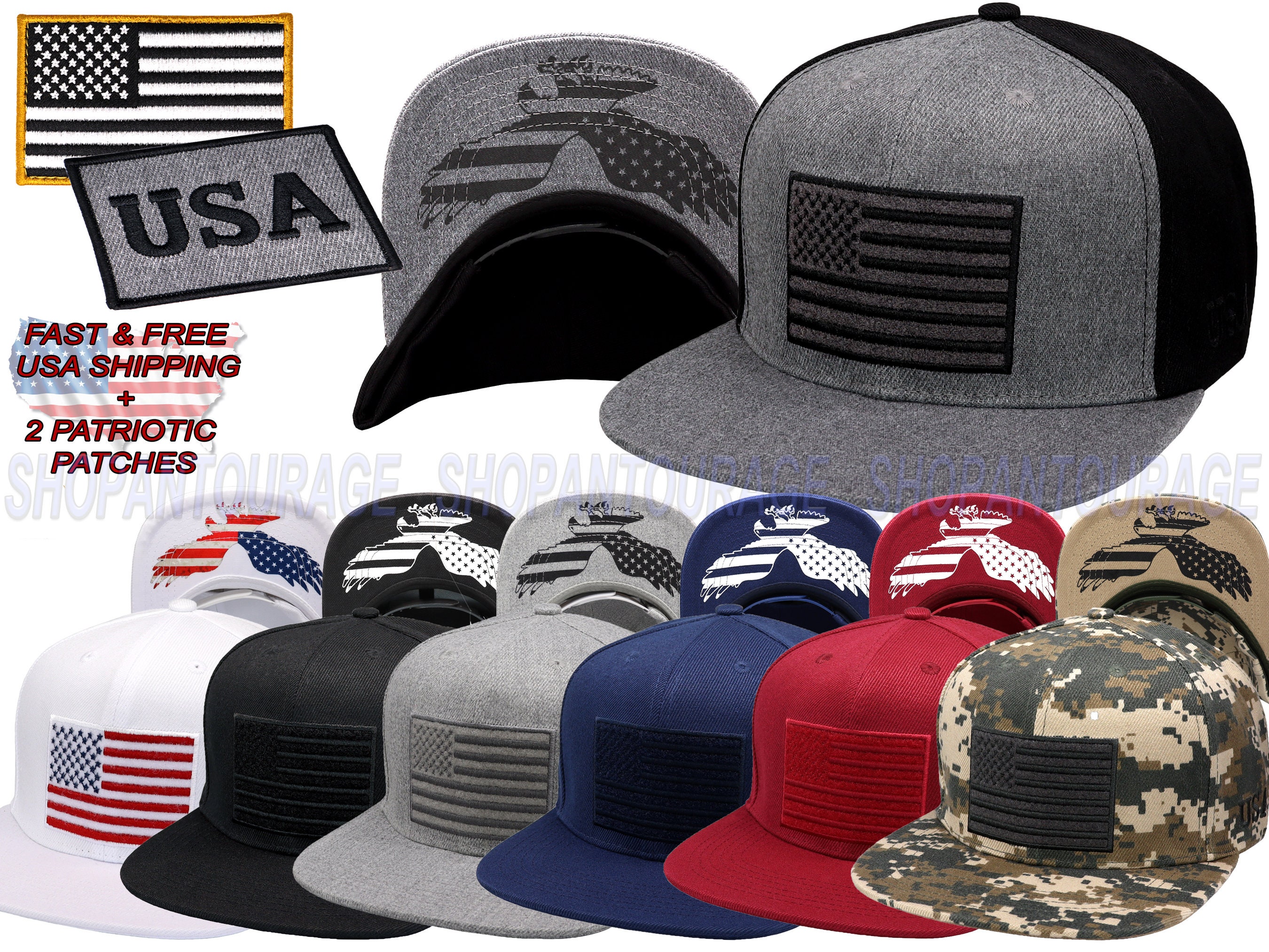 Patriotic Ball Caps for Men - Etsy