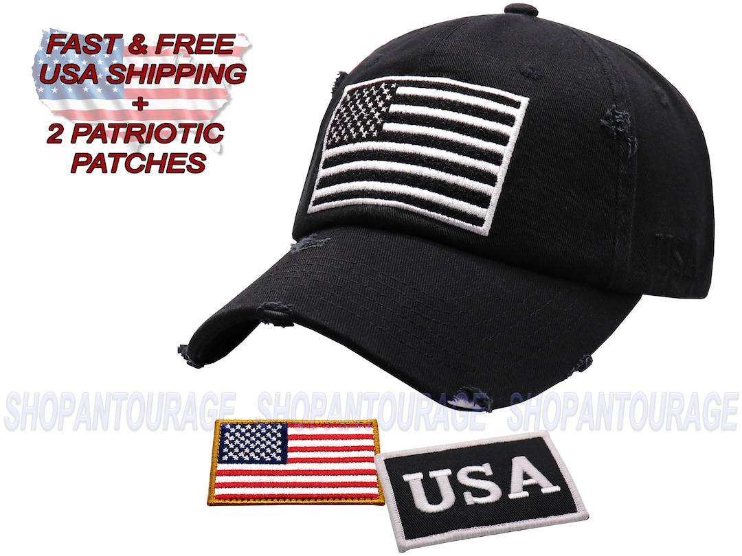 Antourage Sombrero de Bandera Americana para Hombres y Mujeres/Gorra ...