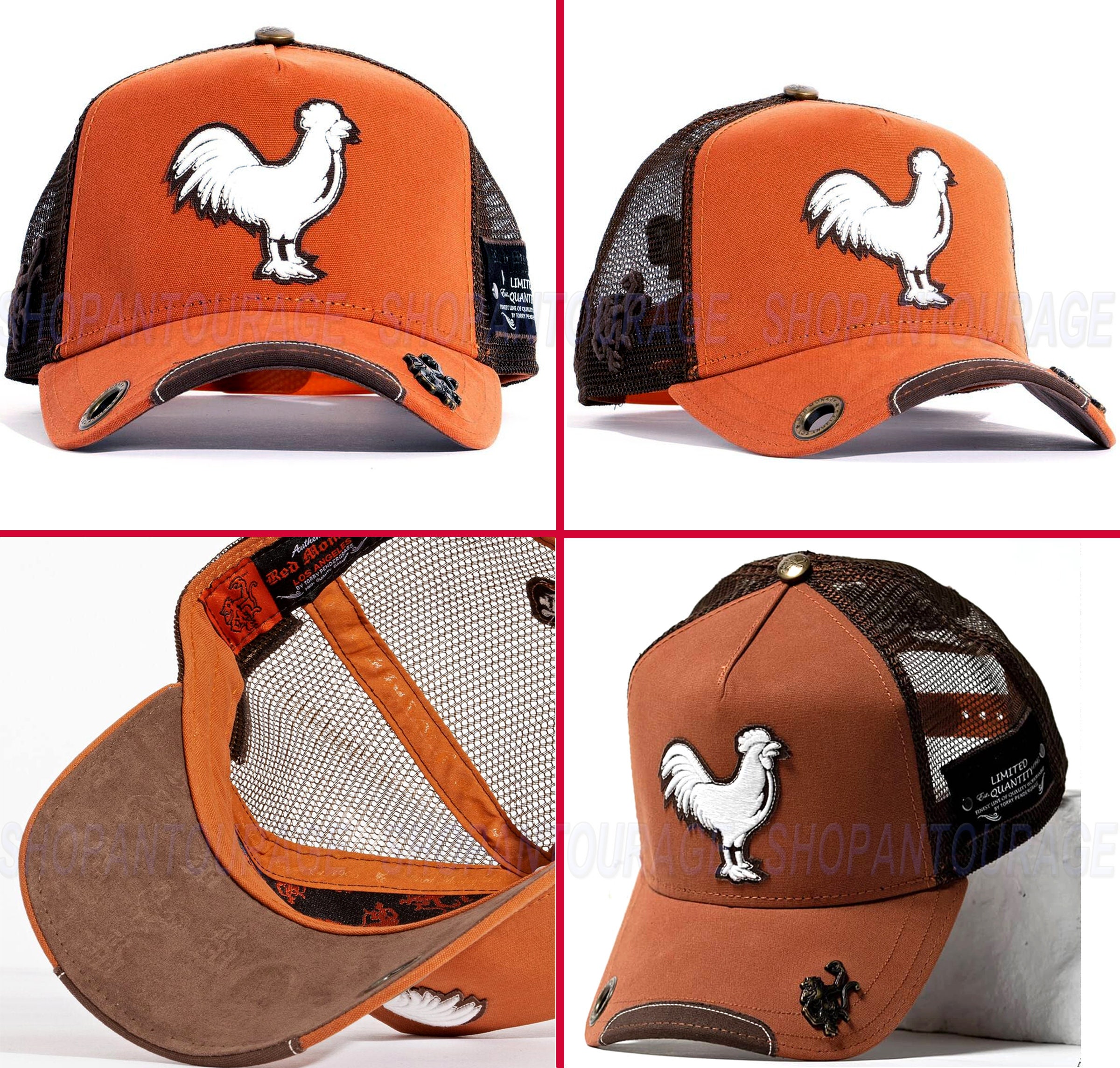 Red Monkey Hat Bundle #5 of 6 Limited Edition Unisex Trucker Cap Hats ...