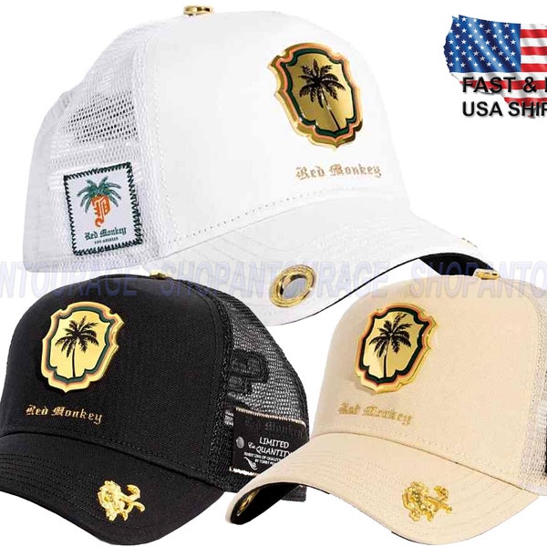 Red Monkey Cap - Etsy