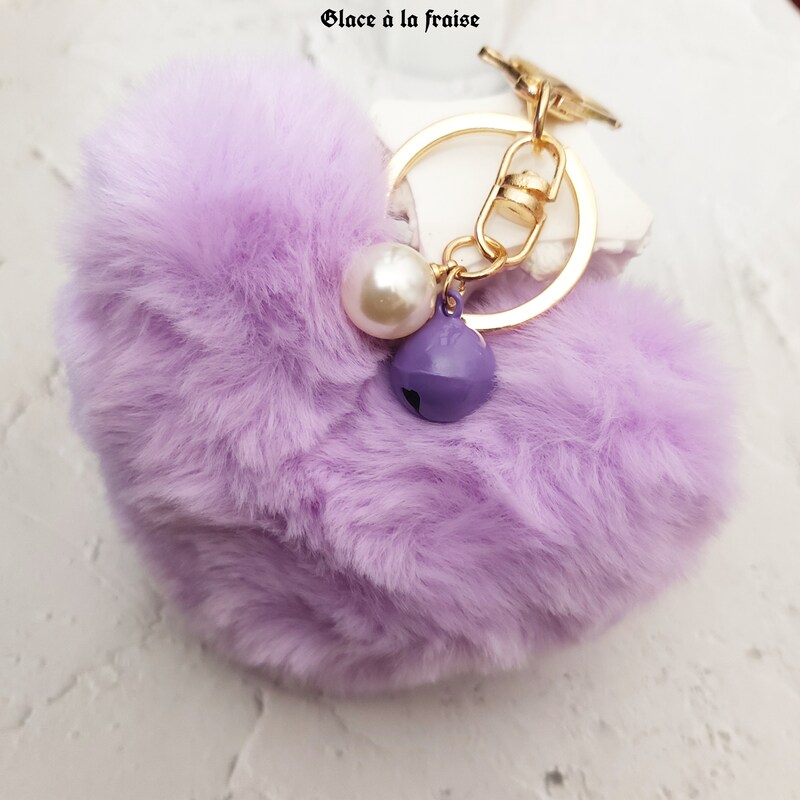 Fluffy Keychains - Etsy