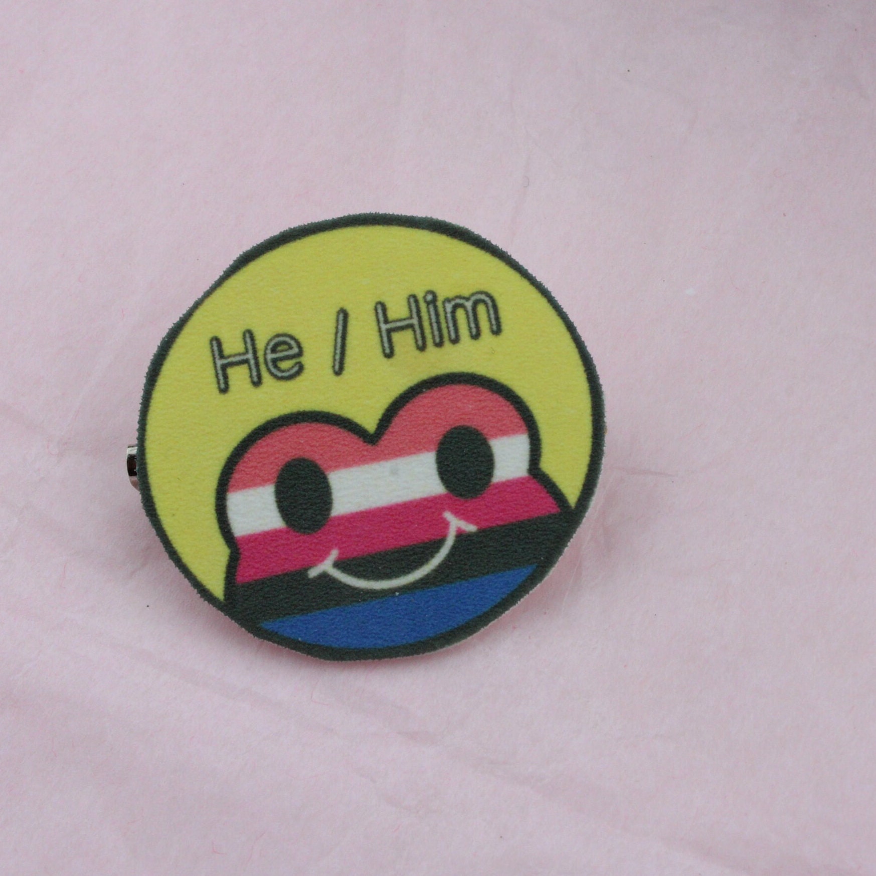 Gender Fluid Pronoun Frog Pins she/her He/him They/them - Etsy UK