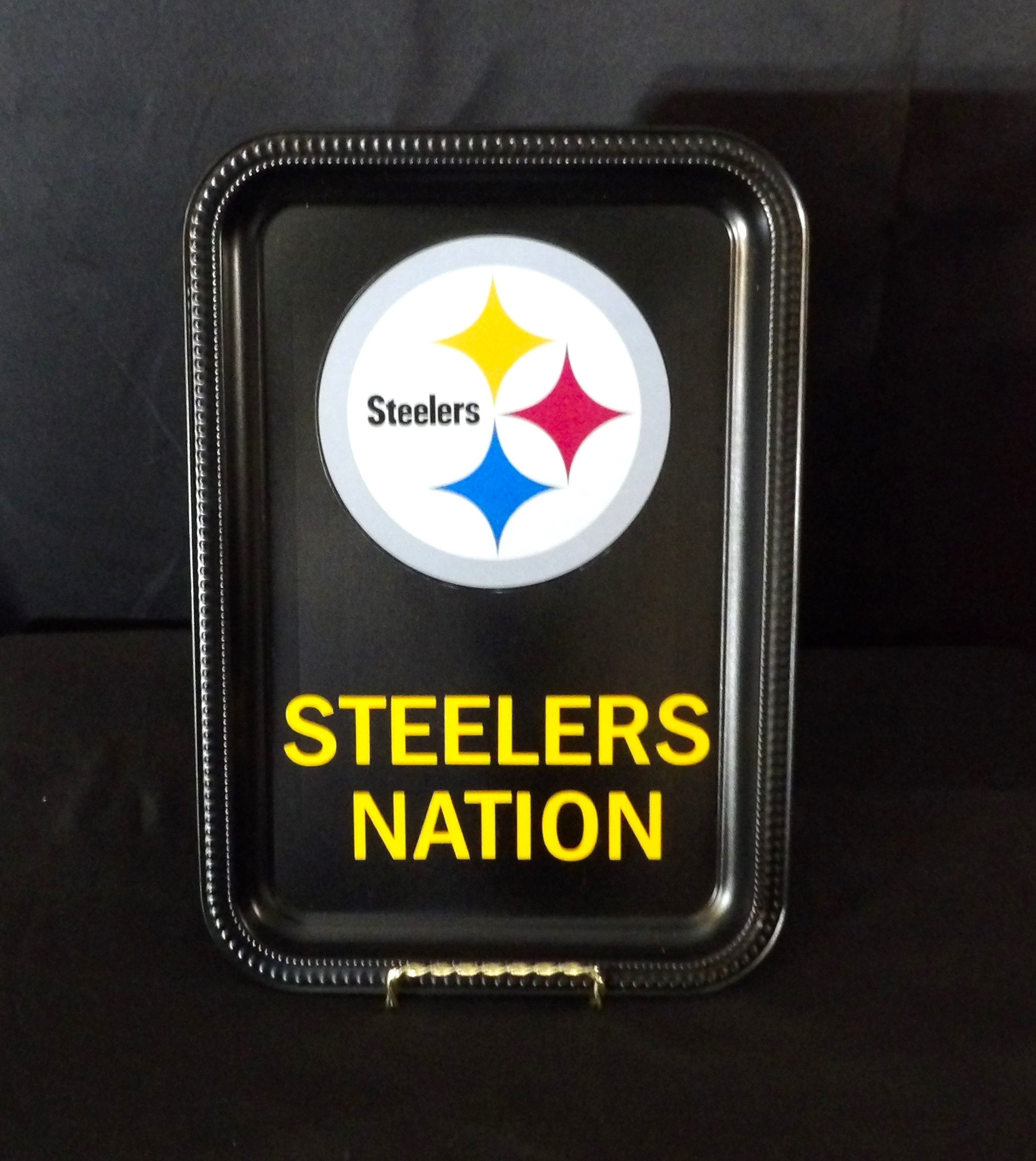 Pittsburgh Steelers Tray Set - Etsy