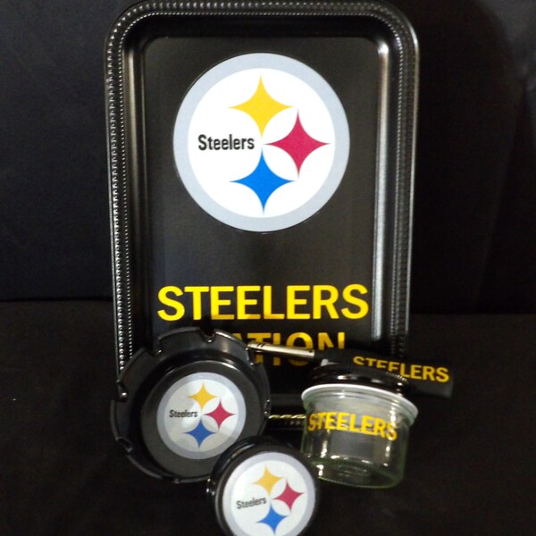 Steelers Rolling Tray - Etsy