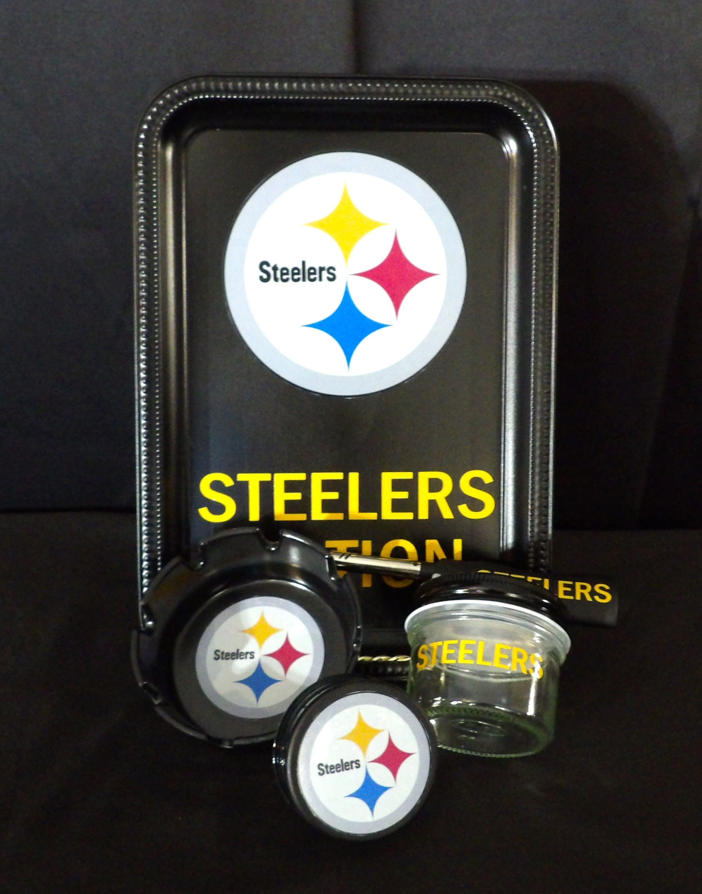 Pittsburgh Steelers Tray Set - Etsy