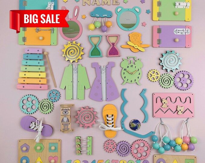 Busy Board Parts, Busy Board Pieces, Busy Board Accessories, Busy Board ...