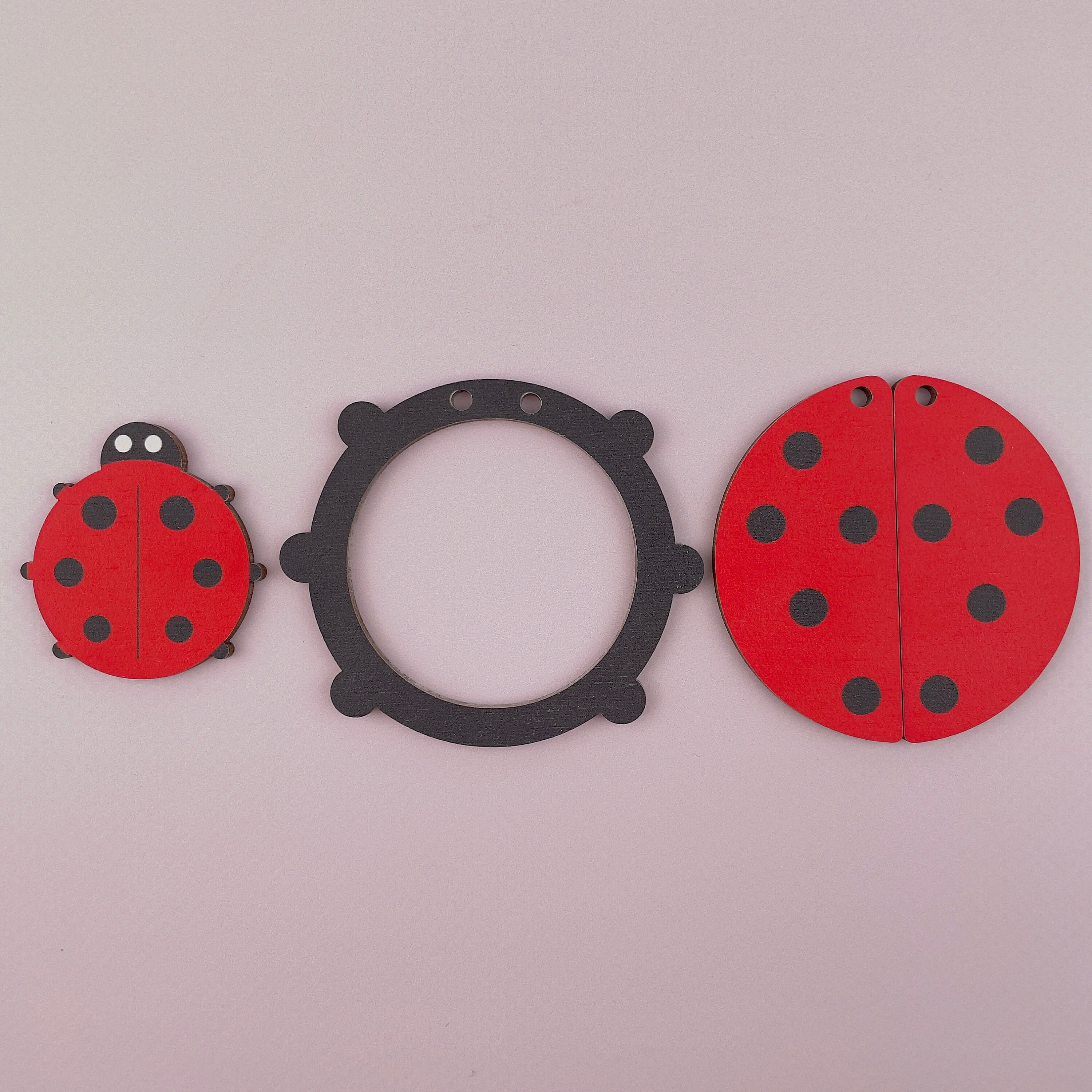 Busy Board Parts Ladybug Busy Board Details Busy Board Pieces | Etsy