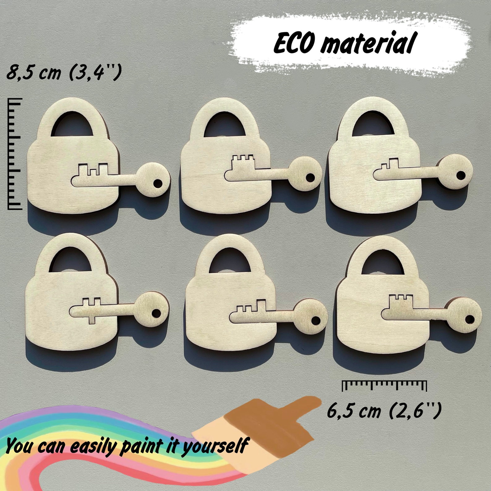 Montessori Wooden Puzzle Key Sorter Puzzle Kids Montessori - Etsy