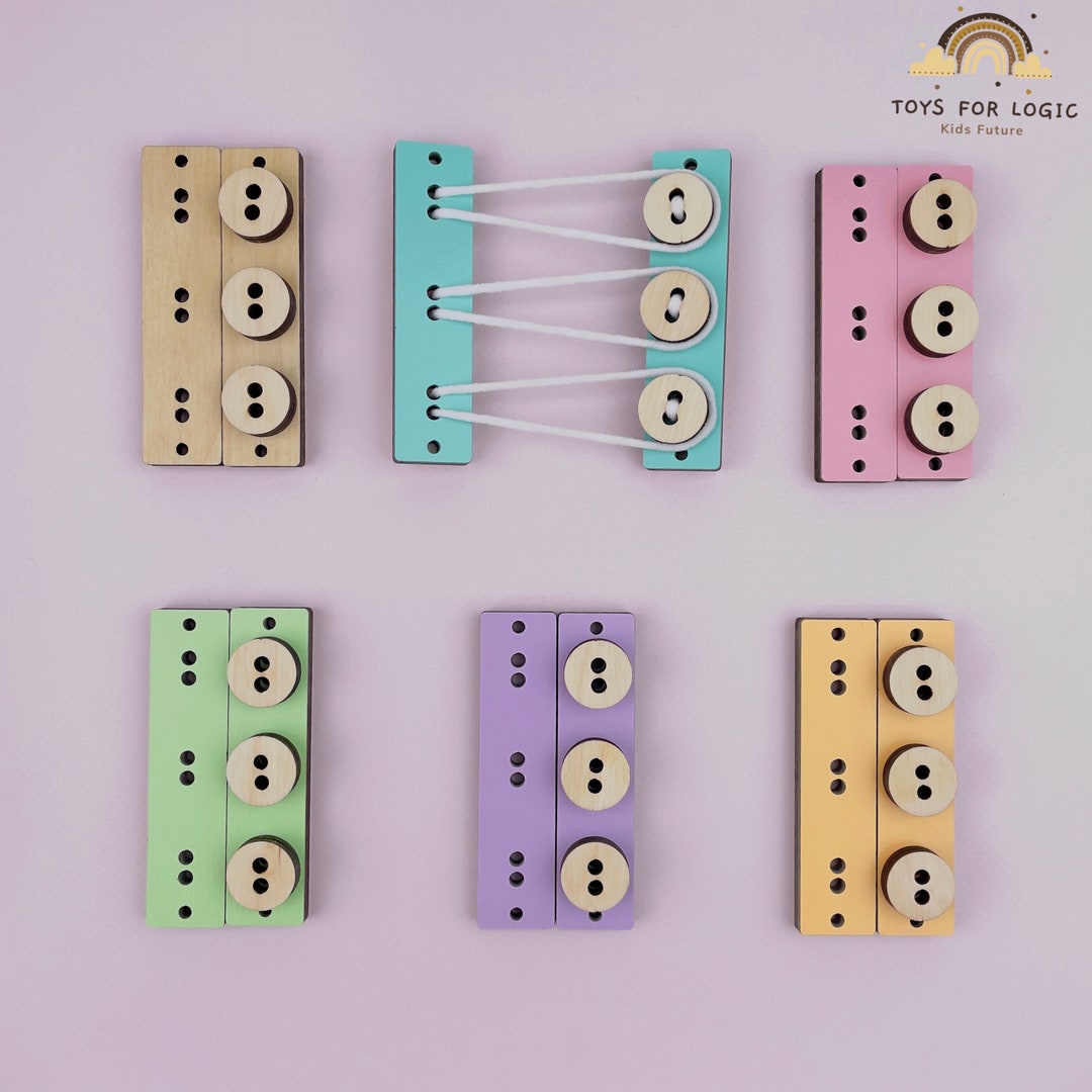 Busy Board Details, Wooden Buttons, Busy Board Parts, Busy Board DIY ...