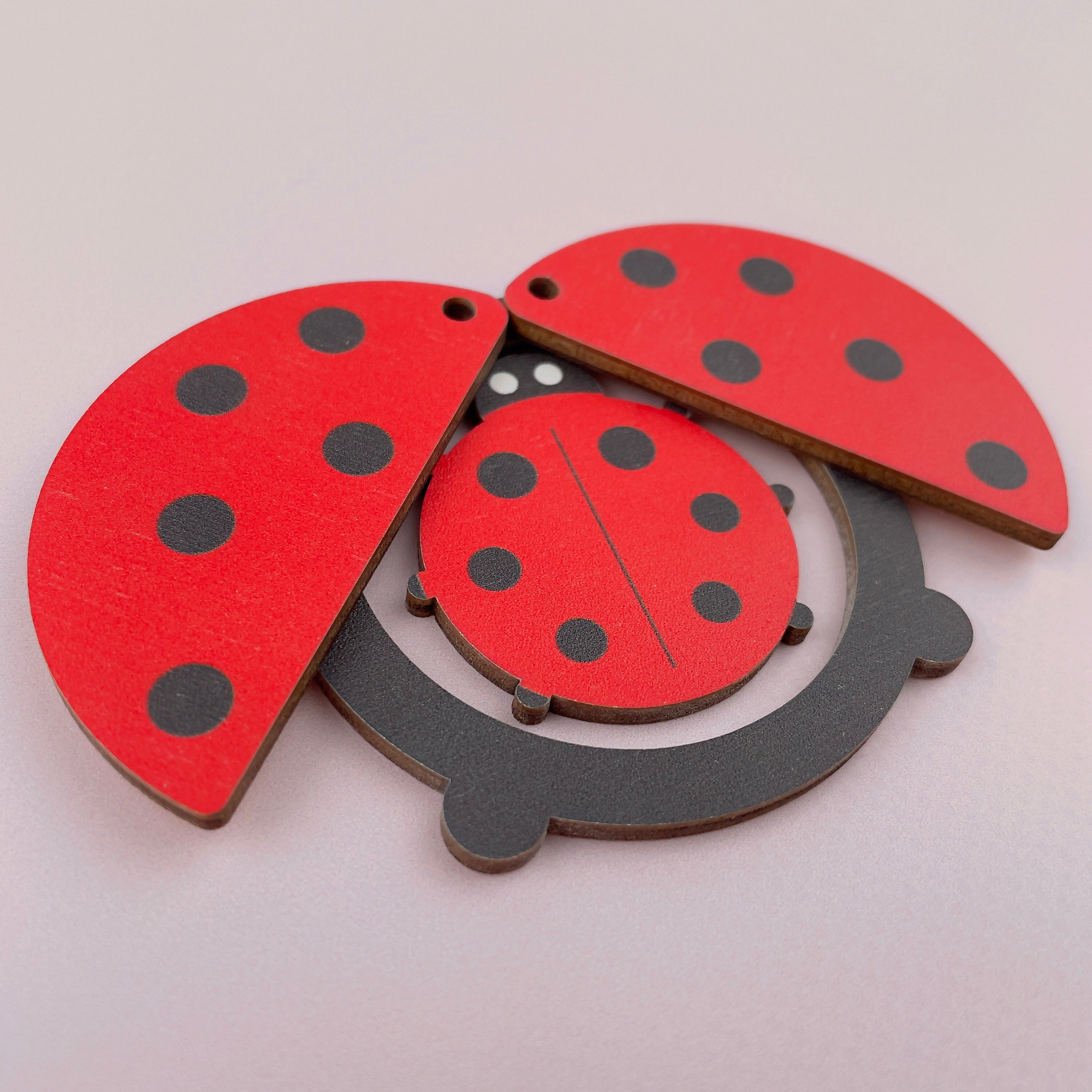 Busy Board Parts Ladybug Busy Board Details Busy Board Pieces | Etsy