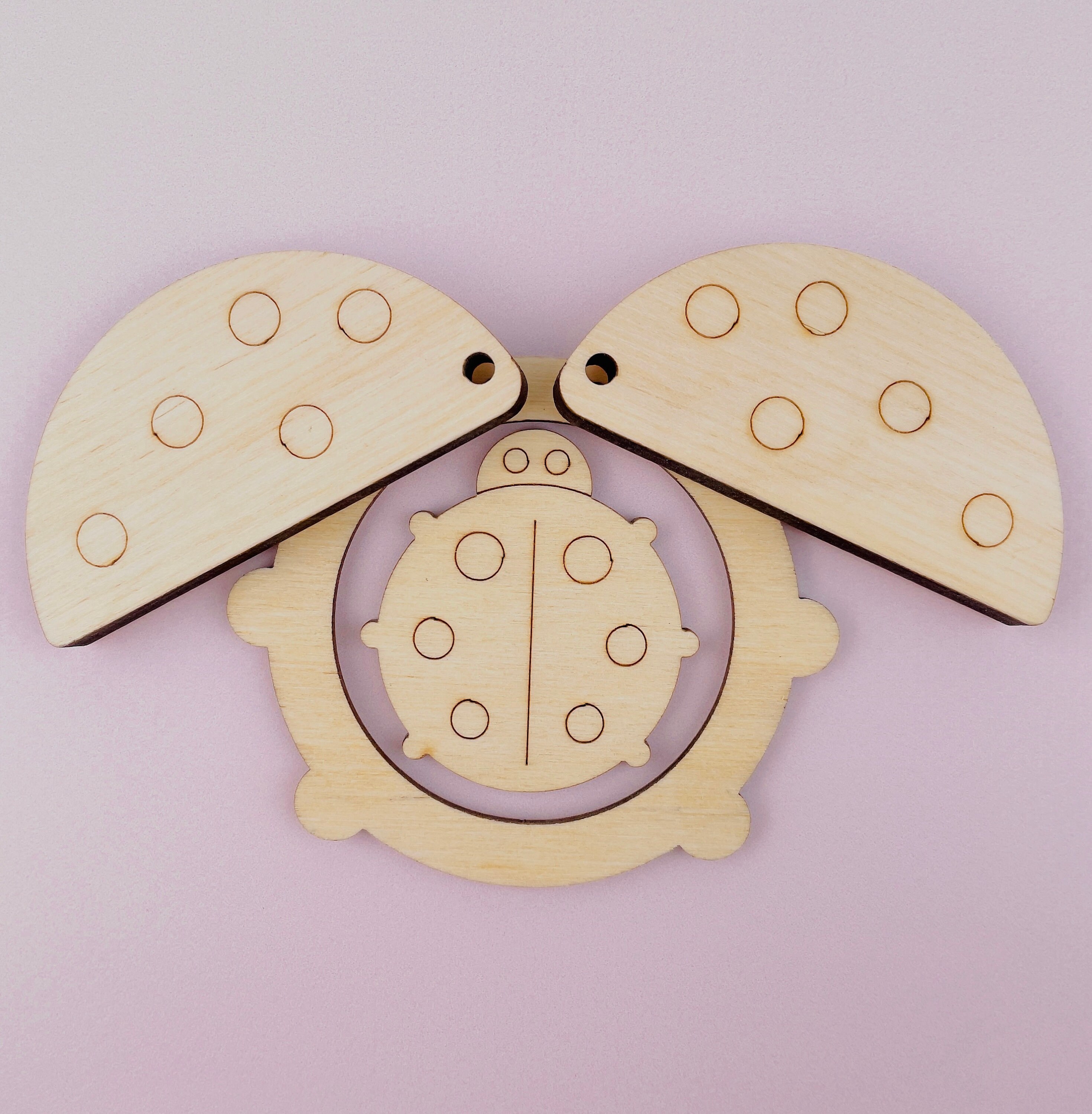 Busy Board Parts Ladybug Busy Board Details Busy Board Pieces | Etsy