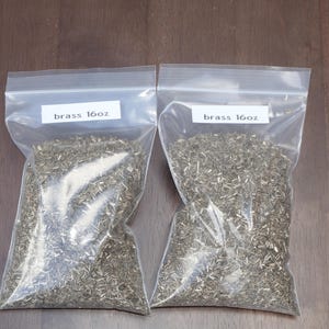 Brass Shavings - Orgone Metal Materials - Etsy